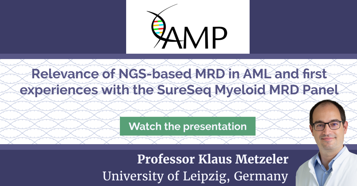 Relevance of NGS-based minimal residual disease (MRD) in AML
